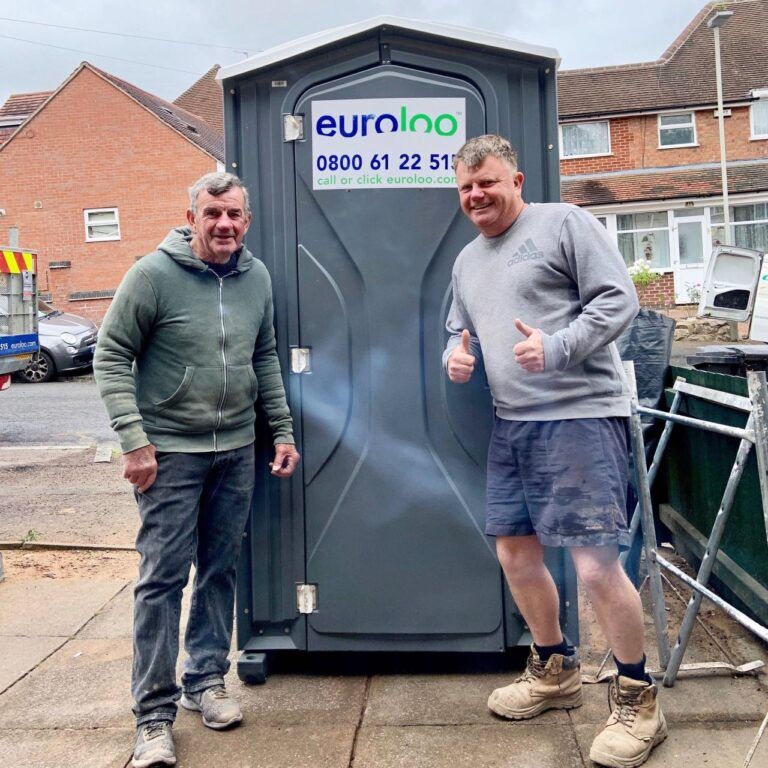 Portable toilets starting from £40 per week